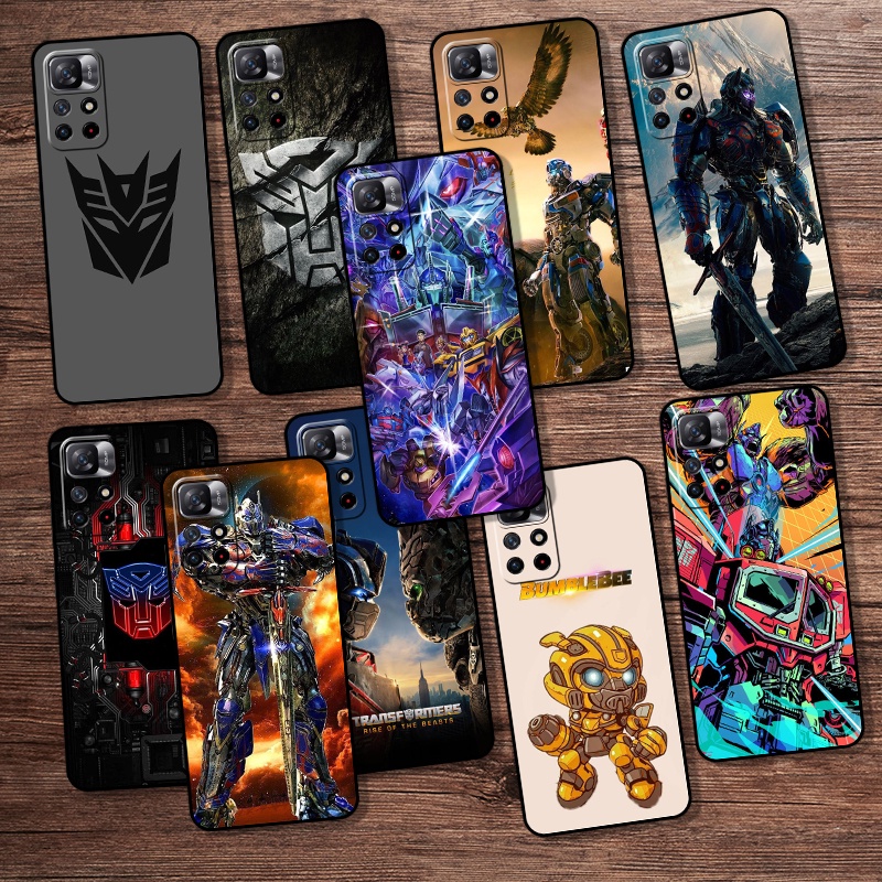 เคส TPU นิ่ม แบบป้องกัน ลาย Transformers สําหรับ Xiaomi Redmi K50 ...