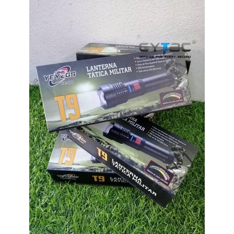 ไฟฉาย XML-T9 (แรงมาก) ไฟฉายแรงสูง Ultrafire XML-T9 รุ่น JY-8891 รุ่นใหม่ ไฉไล กว่าเดิม {ของแท้ ...