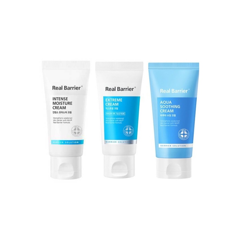 Real Barrier Intense Moisture/Extreme/Aqua Soothing Cream 75ml | Shopee ...