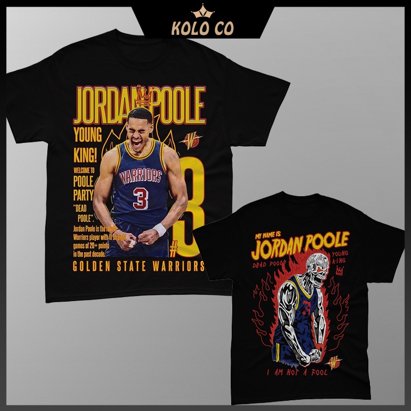 Jordan Poole T-shirt "Young King" Golden State Warriors jordan t shirt ...