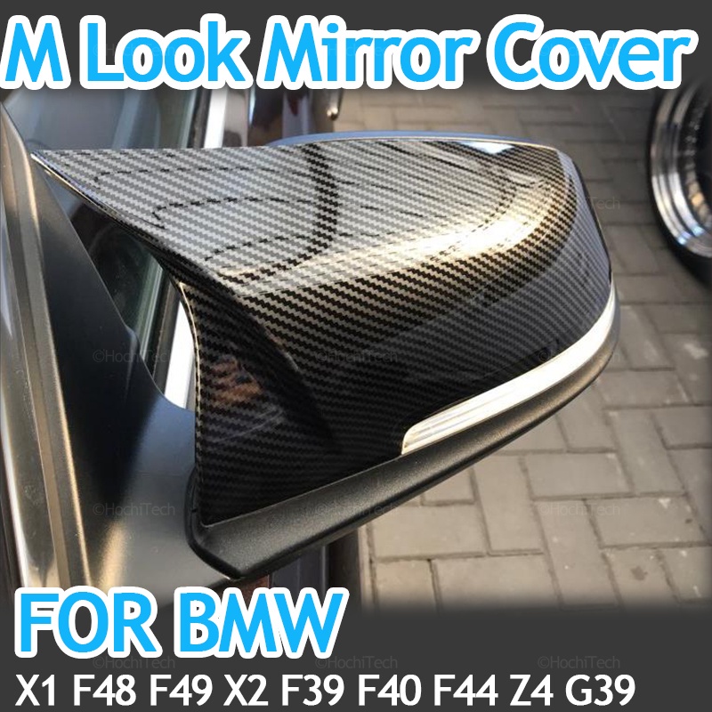 ฝาครอบกระจกมองข้าง คาร์บอนไฟเบอร์ สีดํา สําหรับ BMW F44 F40 G29 2020 F48 F49 F52 2019-2020 For ...