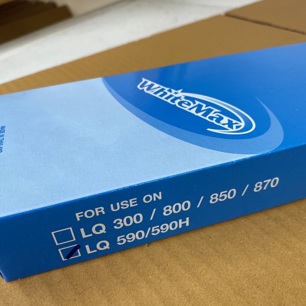 ตลับหมึกพร้อมใช้ แบบเทียบเท่า Whitemax ใช้ได้กับเครื่อง Epson LQ-590 ...