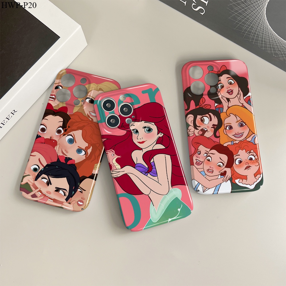 Huawei P40 P30 P20 Pro เคสหัวเว่ย สำหรับ Case Cartoon Princess เคส ...