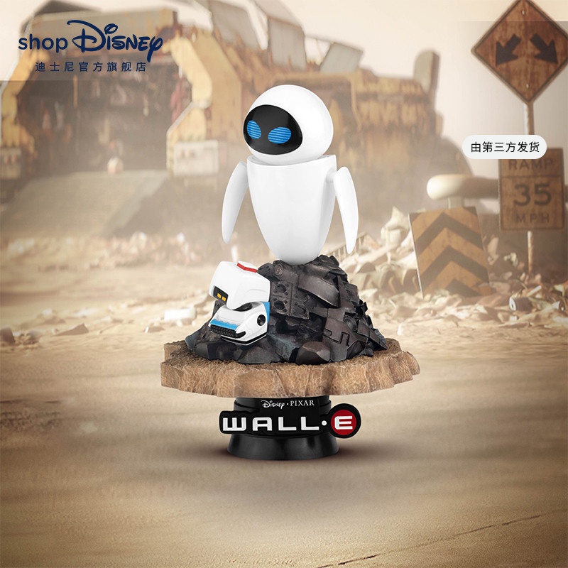 ฟิกเกอร์หุ่นยนต์ดิสนีย์ Pixar Robot Wally Eva สําหรับตกแต่งโต๊ะ เก็บ ...