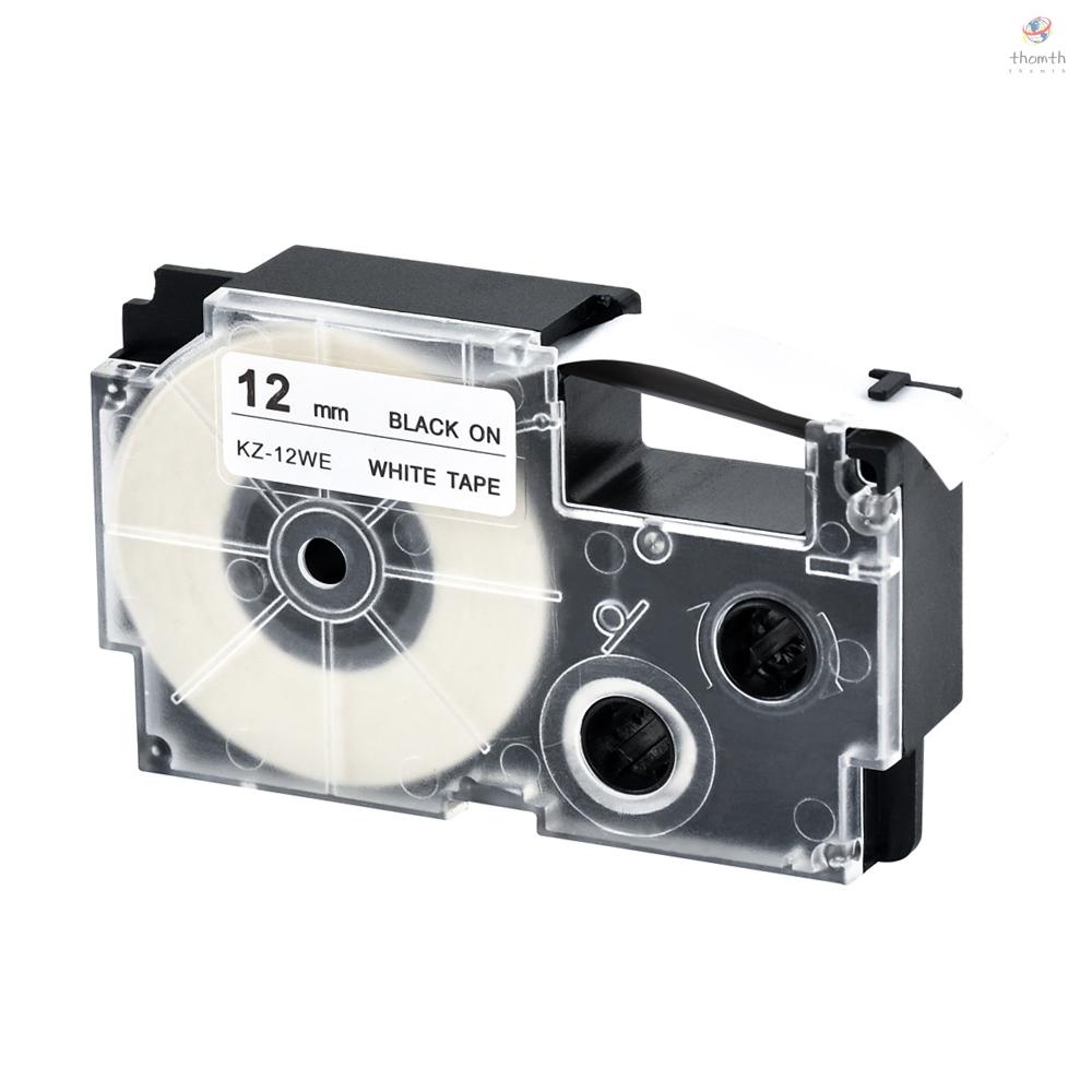 เทปฉลาก 12 มม. แบบเปลี่ยน สําหรับ Casio KL-60 KL-100 KL-170 KL-120 KL ...