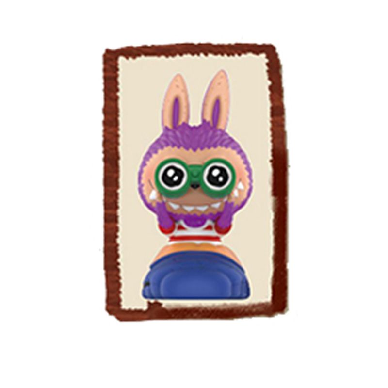 ของแท้ POPMART POPMART LABUBU Elf Wild Travel Series LABUBU Mystery Box ...