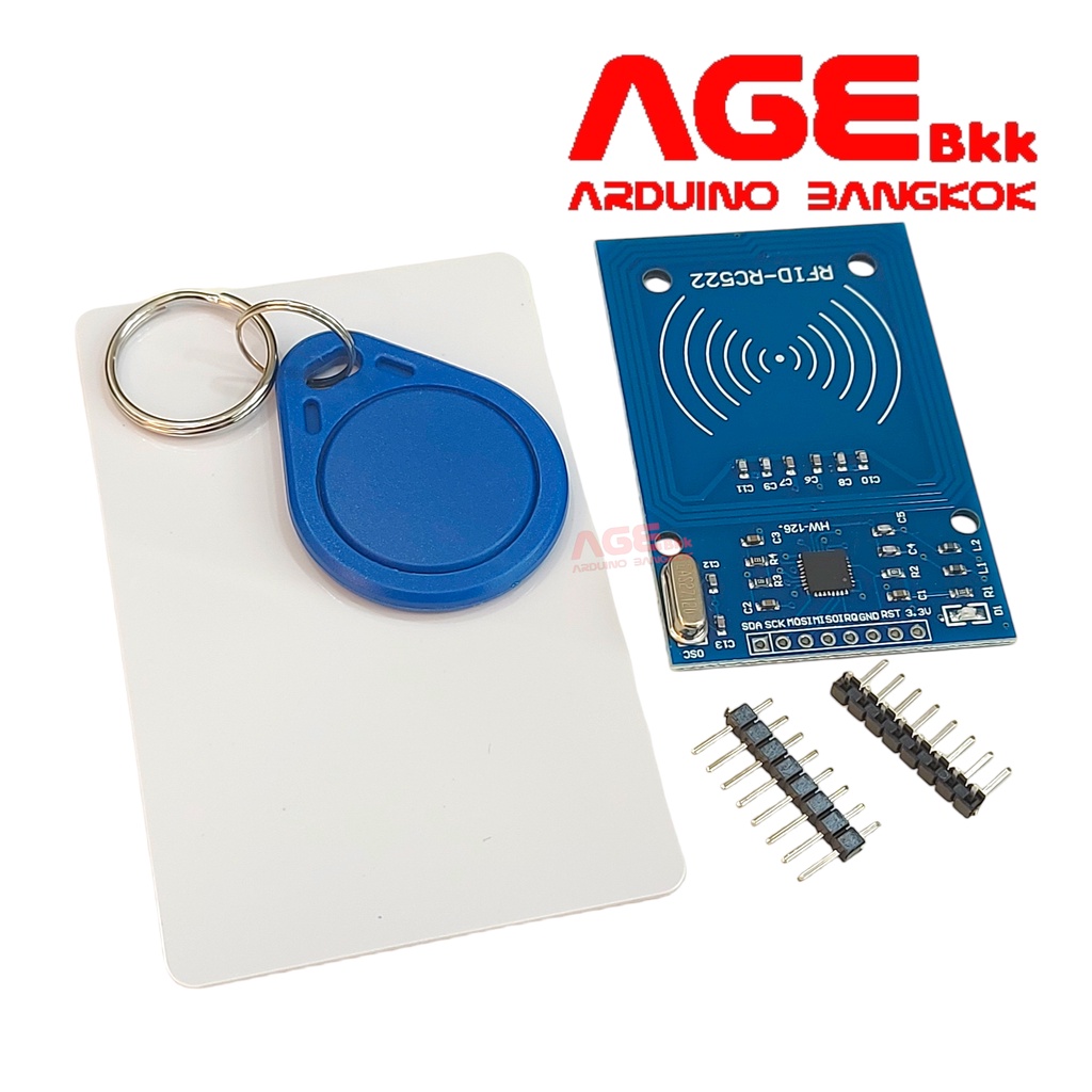 RFID Card Reader/Detector Module Kit (RC522) | Shopee Thailand