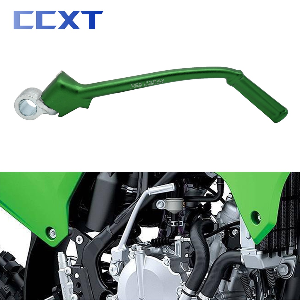 คันสตาร์ทอลูมิเนียม CNC สําหรับรถจักรยานยนต์ Kawasaki KX85 KX100 2000 ...