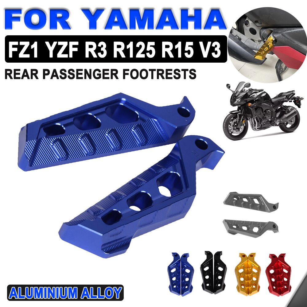 ที่พักเท้าด้านหลัง สําหรับรถจักรยานยนต์ Yamaha FZ1 FZ 1 Fazer YZF R125 ...