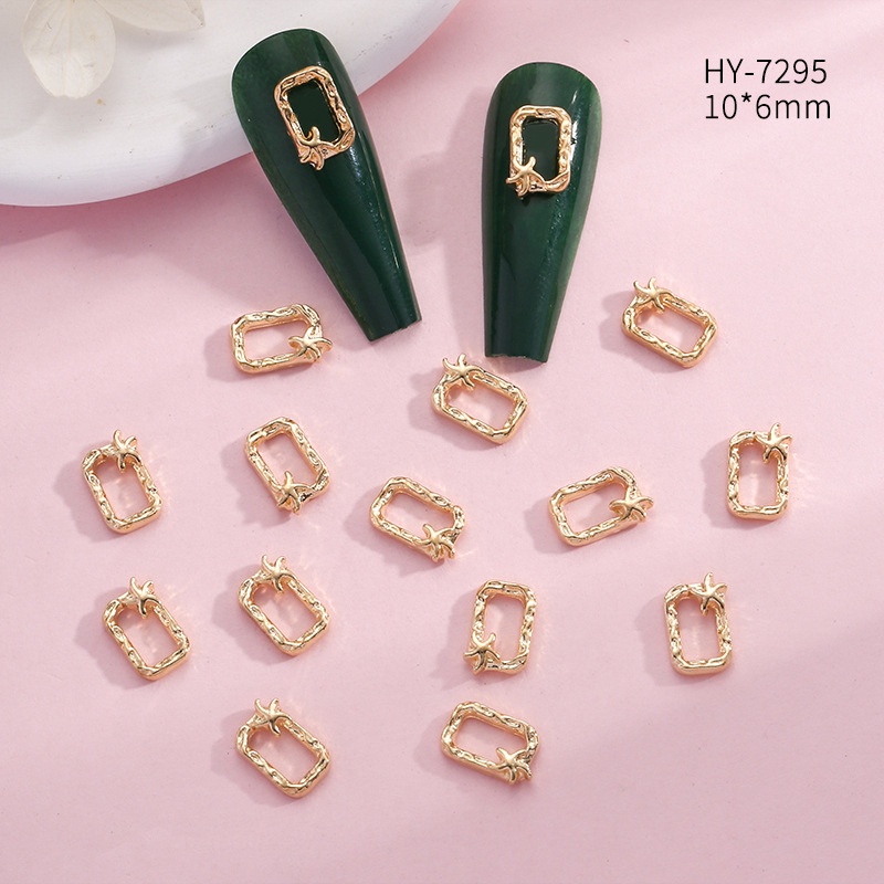 ใหม่ เครื่องประดับตกแต่งเล็บ โลหะถัก อัลลอย | Shopee Thailand