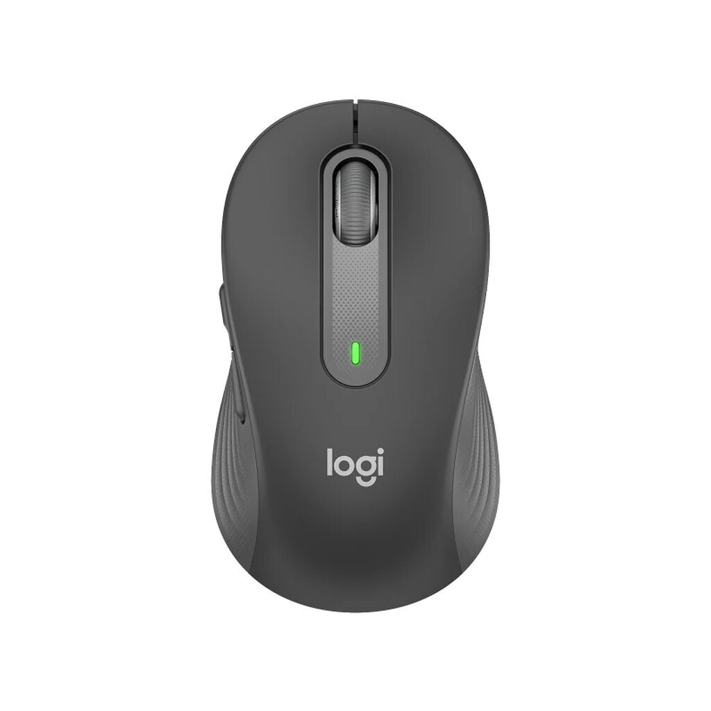 Logitech M650 สีดำ Signature Wireless Mouse เม้าส์ไร้สายเสียงคลิกเบา ...