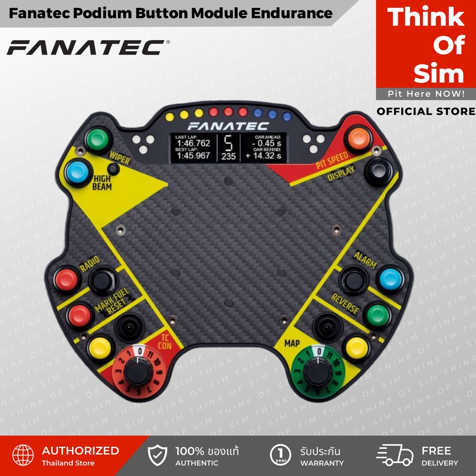 Fanatec Podium Button Module Endurance | Shopee Thailand