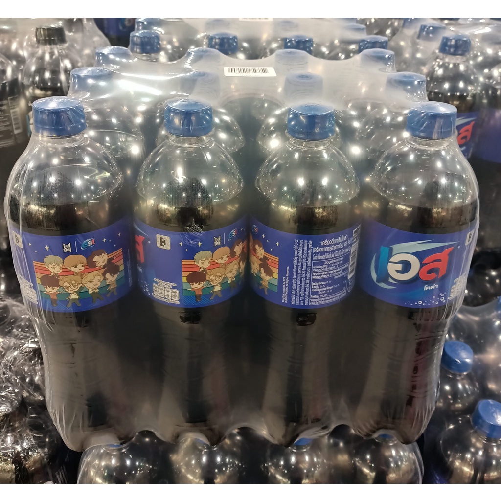 EST COLA เอส โคล่า ปริมาตรสุทธิ 1ลิตร ไซส์ 12ขวด เครื่องดื่มน้ำอัดลม 1L ...