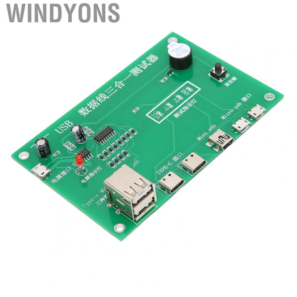 Windyons 3 in 1 USB Cable Triad Tester Multi Function 3 in 1 Data Wire ...