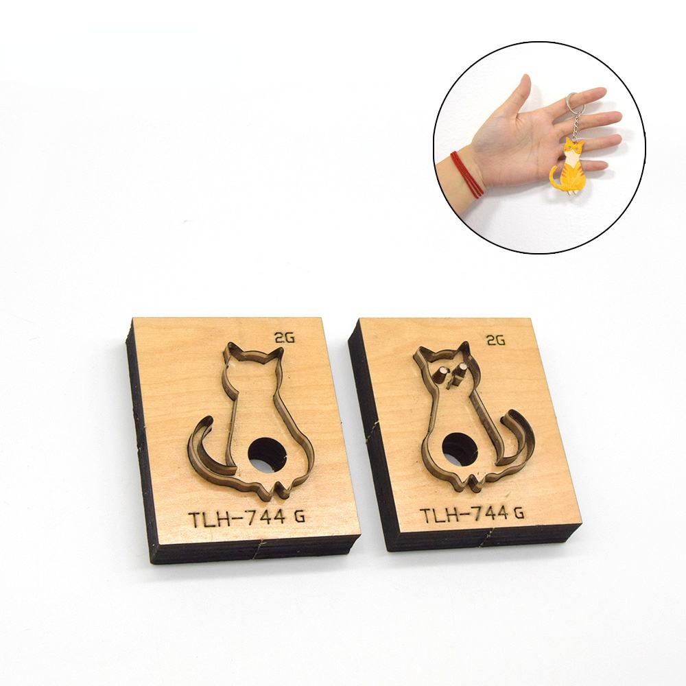 ตัดหนัง Die Key Pendent ไม้ Die ตัดหนัง Punch เครื่องมือเลเซอร์แม่พิมพ์ ...