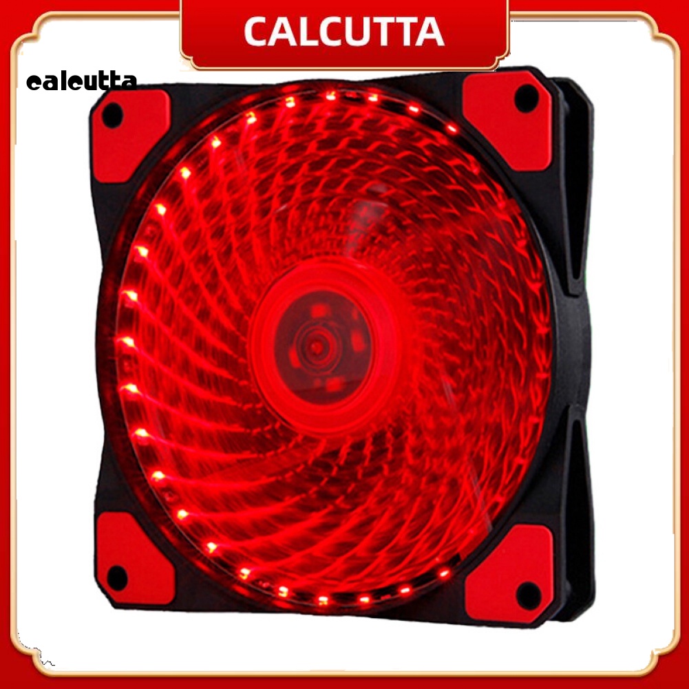 [calcutta] พัดลมระบายความร้อนฮีทซิงค์ ไฟ RGB 33 LEDs 12 ซม. เสียงเงียบ ...