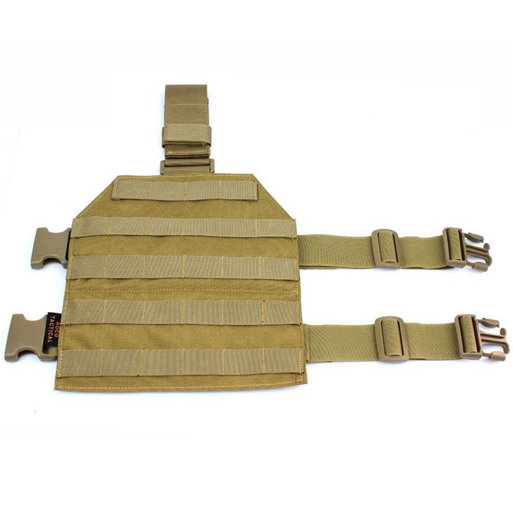 1000D MOLLE Tactical Drop Leg Platform for Paintball Airsoft Pistol ...