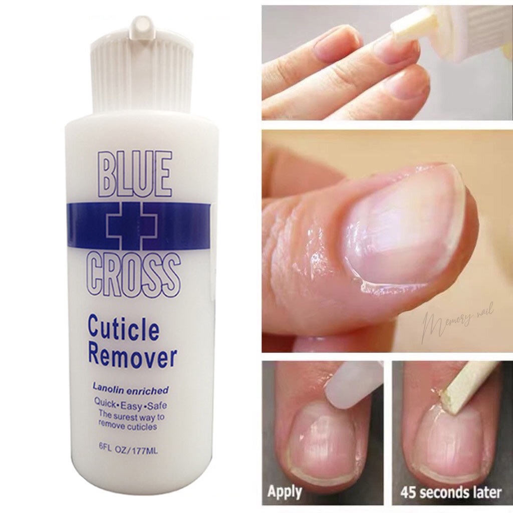 ( BU 177ml ) น้ำยาตัดหนังเล็บ น้ำยาหนังนุ่ม ครีมตัดหนัง BLUE CROSS ...
