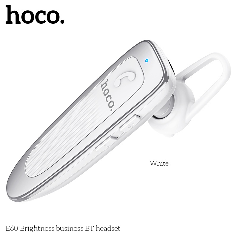 HOCO E60 หูฟังข้างเดียว สมอลทอล์ค ใส่สบาย รับสายได้ คุยได้ต่อเนื่อง 10ชม. สแตนด์บาย 200 ชม. หู ...