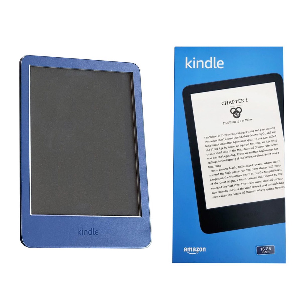 Amazon Kindle Basic 11 (2022) Wi-Fi 6-inch 16GB E-reader (With Ads) - Denim | Shopee Thailand