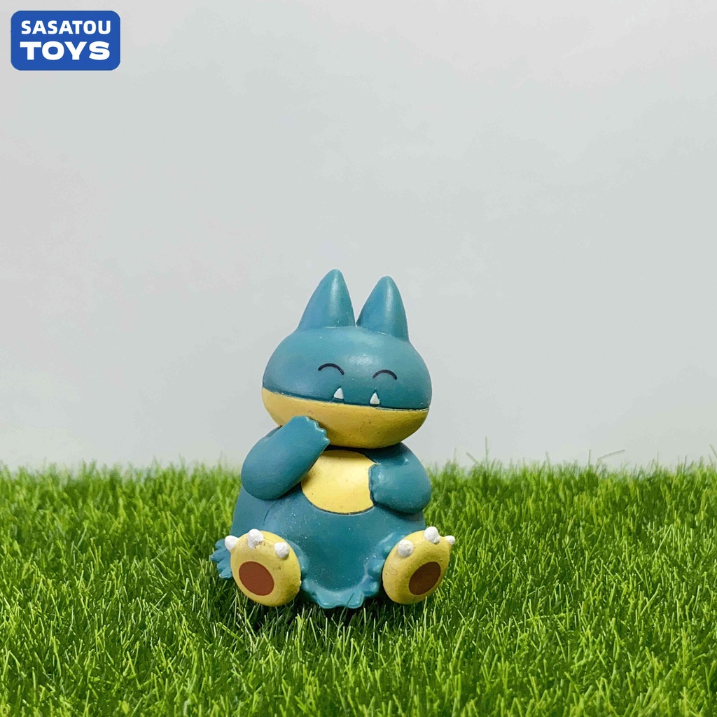 โมเดลฟิกเกอร์ Pokemon Rotom Rockruff Abra Wooloo Machop Pancham Treecko ...