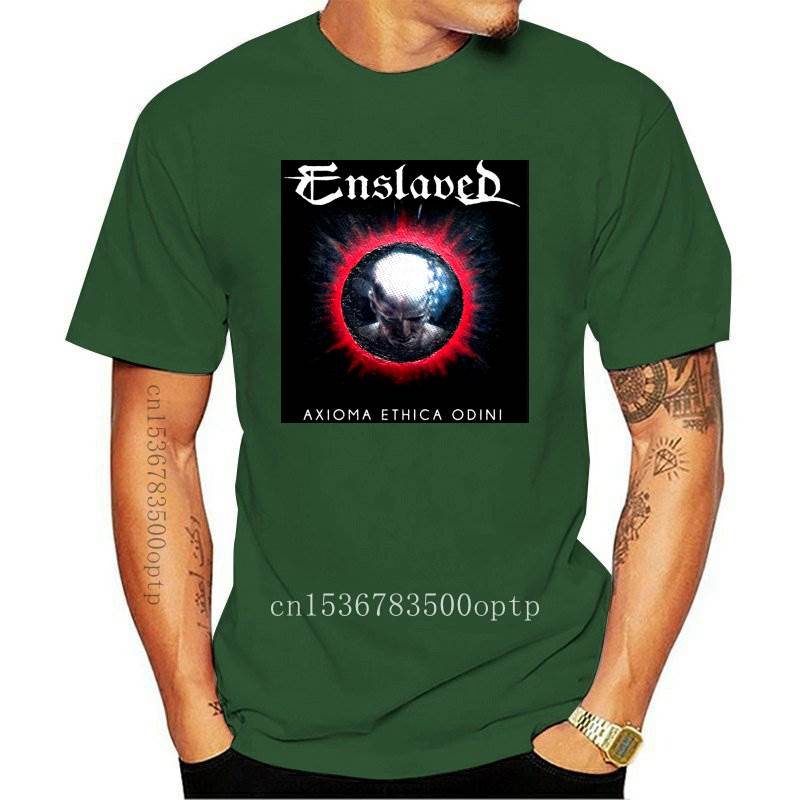 oversize T-shirt เสื้อยืด พิมพ์ลาย ENSLAVED ioma Ethica Odini S ...