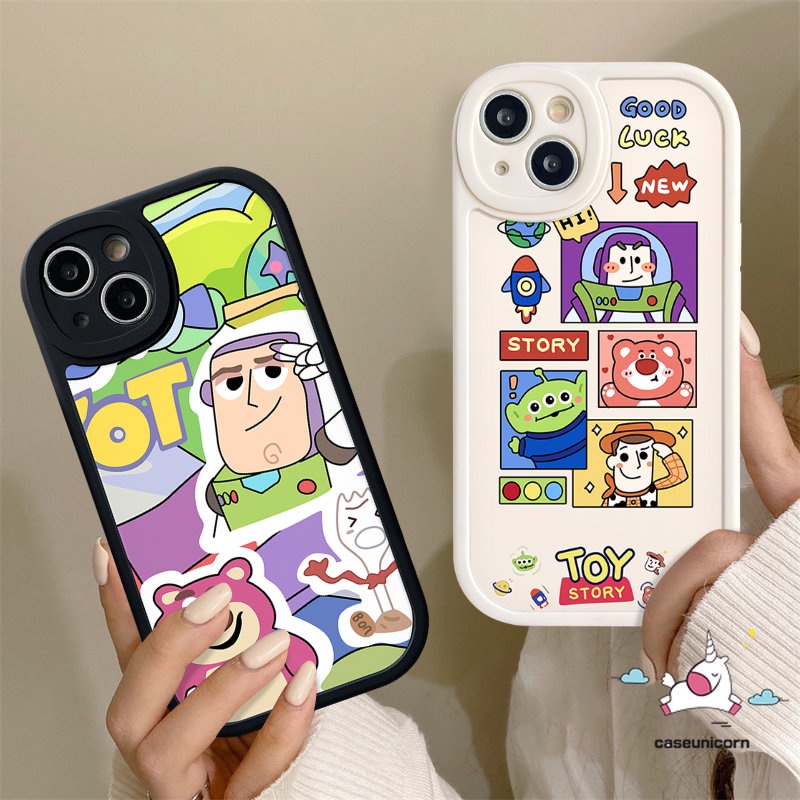 เคสโทรศัพท์มือถือ Tpu นิ่ม ลายการ์ตูน Toy Story น่ารัก สําหรับ IPhone ...