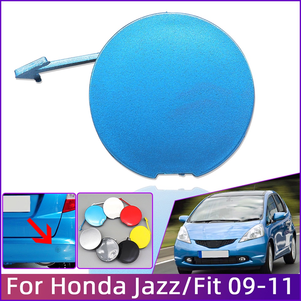 ฝาครอบตะขอลากจูง ติดกันชนหลังรถยนต์ สําหรับ Honda Fit Jazz GE 2009 2010 ...