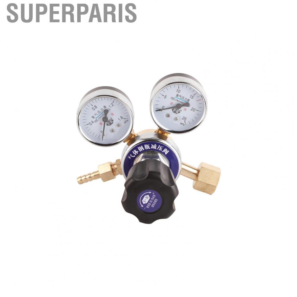 Superparis Pressure Gauge Regulator G5/8 Inlet 8mm OD Outlet Pressure ...