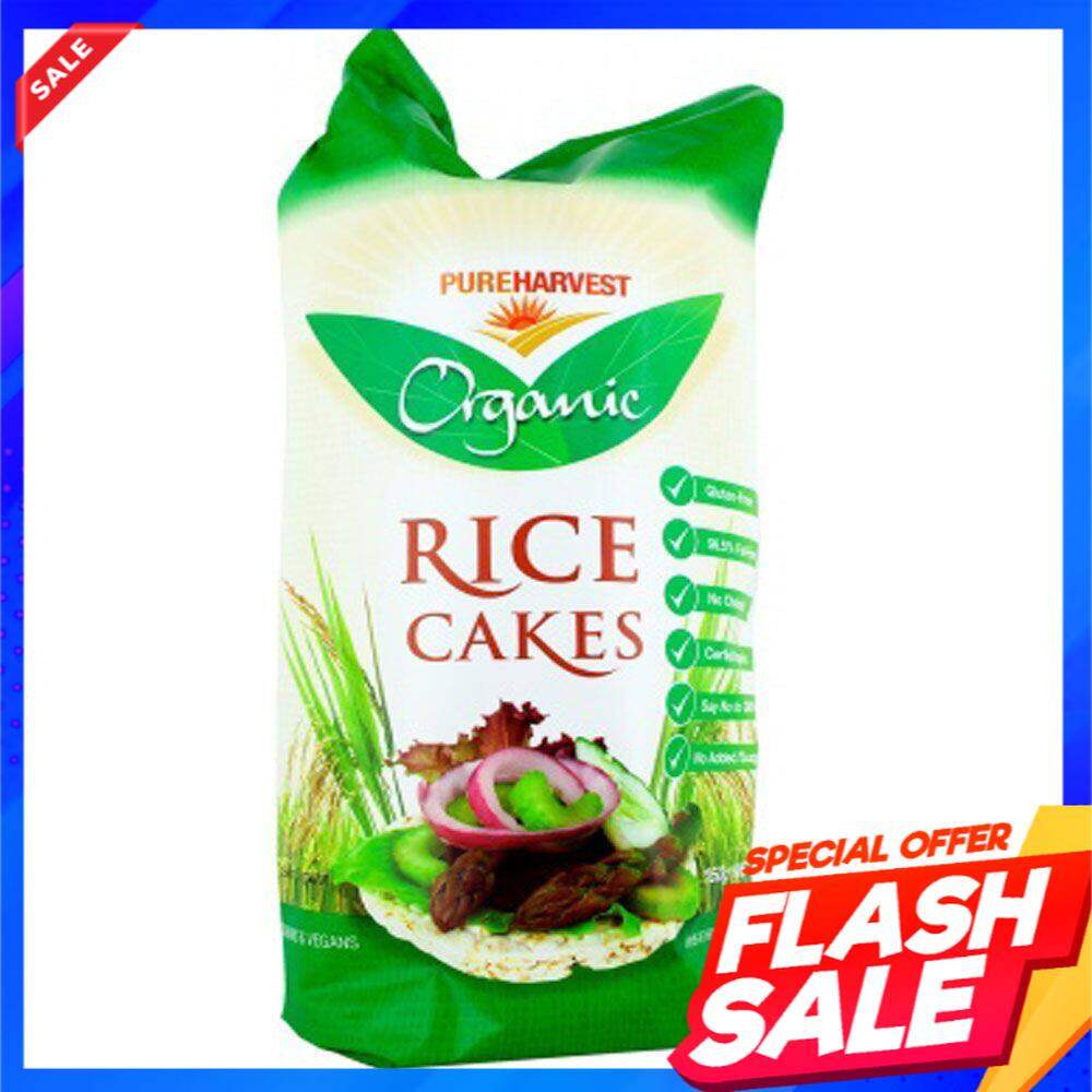 Pureharvest Organic Rice Cakes 150g | Shopee Thailand