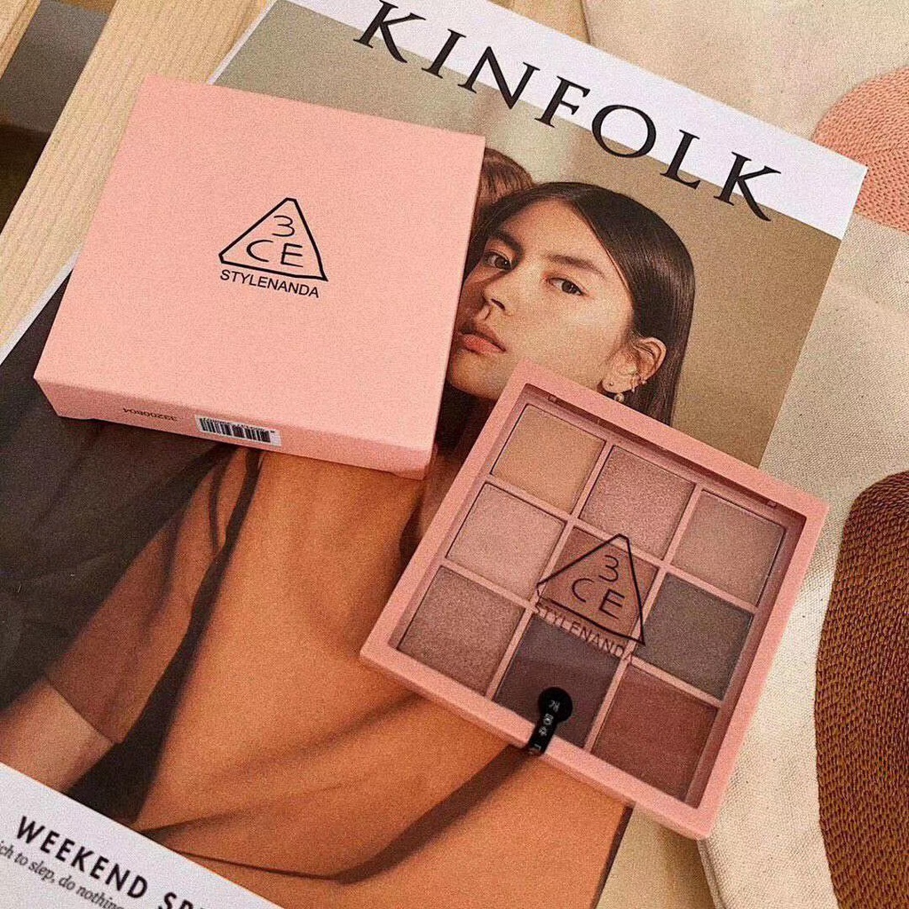 3ce Jiugongge พาเลทอายแชโดว์ 9 สี | Shopee Thailand