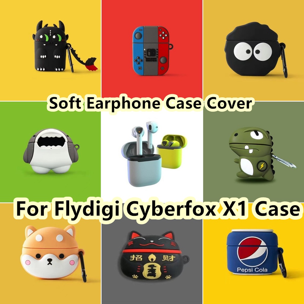 พร้อมส่ง! เคสโทรศัพท์มือถือแบบนิ่ม ลายการ์ตูนเกมสนุก FLYDIGI Cyberfox ...