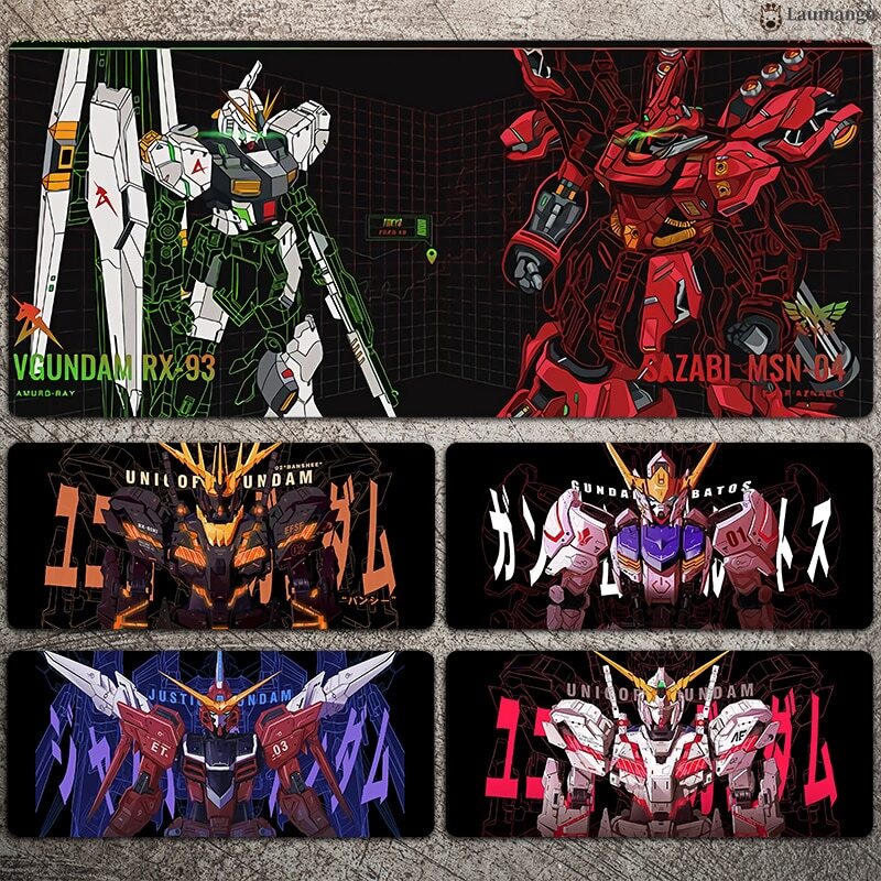 900x400 Gundam Mouse Pad Varmilo คีย์บอร์ดโต๊ะ Gaming แล็ปท็อปอะนิเมะ ...