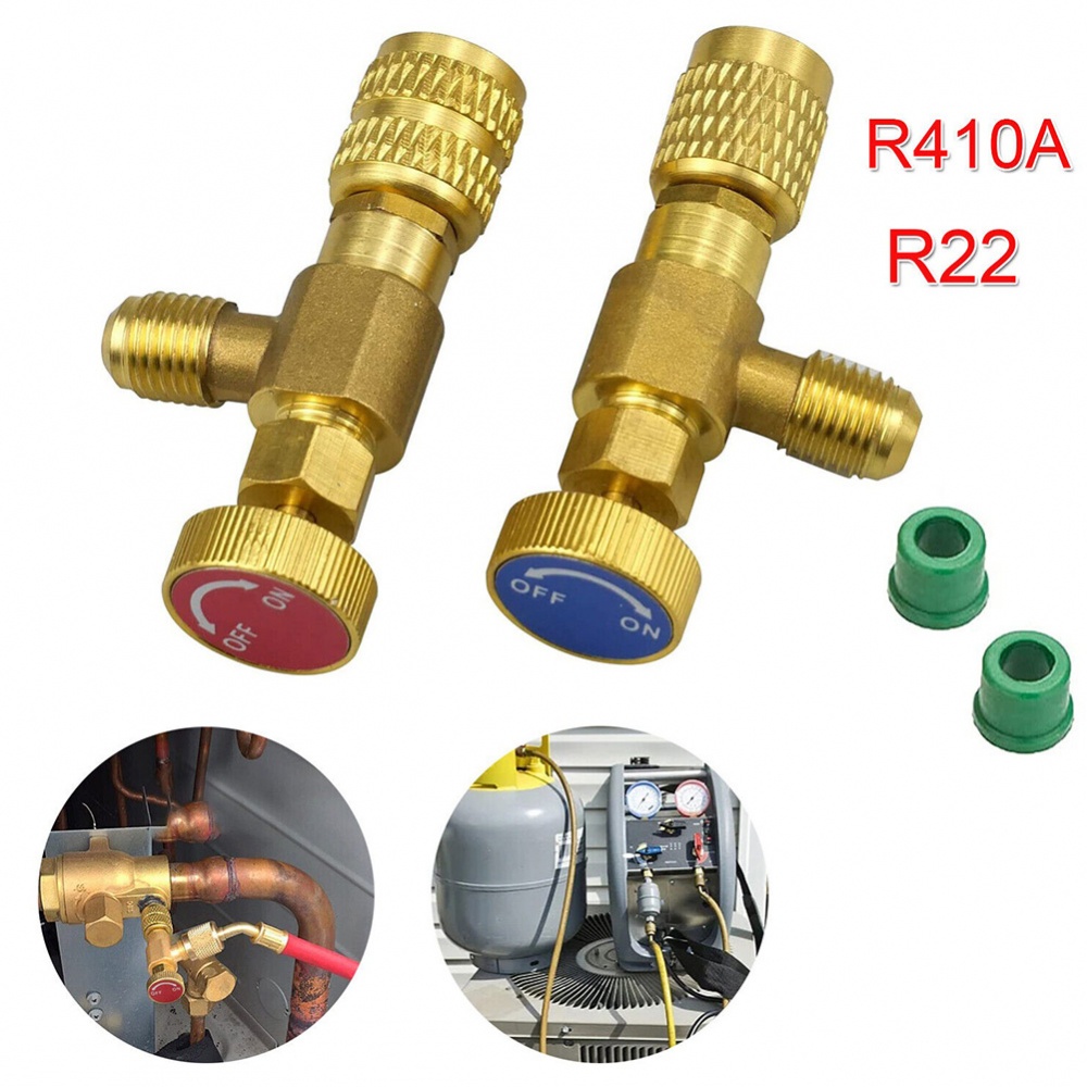 ⭐READY STOCK ⭐R410A and R22 Air Conditioning Copper Shut off Valve ...