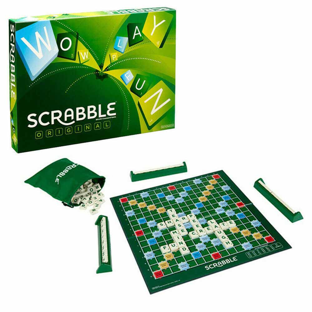 Intellectual Toys Infant Teaching Aids Scrabble Game Board Game English ...
