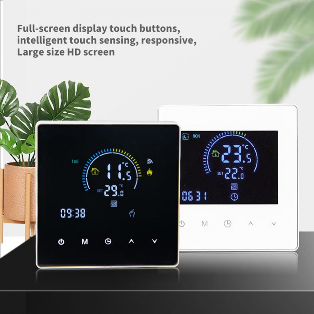 【COLORFUL】Thermostat Digital LCD Controller Plastic Material Temperature Controller | Shopee ...