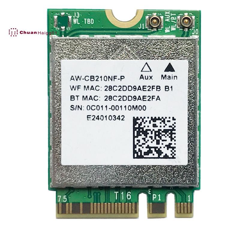 การ์ดเครือข่ายไร้สาย Dual Band AC1200M BCM94356Z NGFF M.2 WiFi บลูทูธ 4 ...