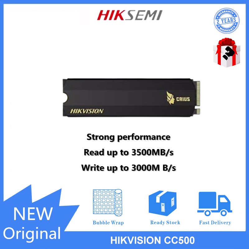 Hikvision CC500 โซลิดสเตทไดรฟ์ M.2 NVME | Shopee Thailand