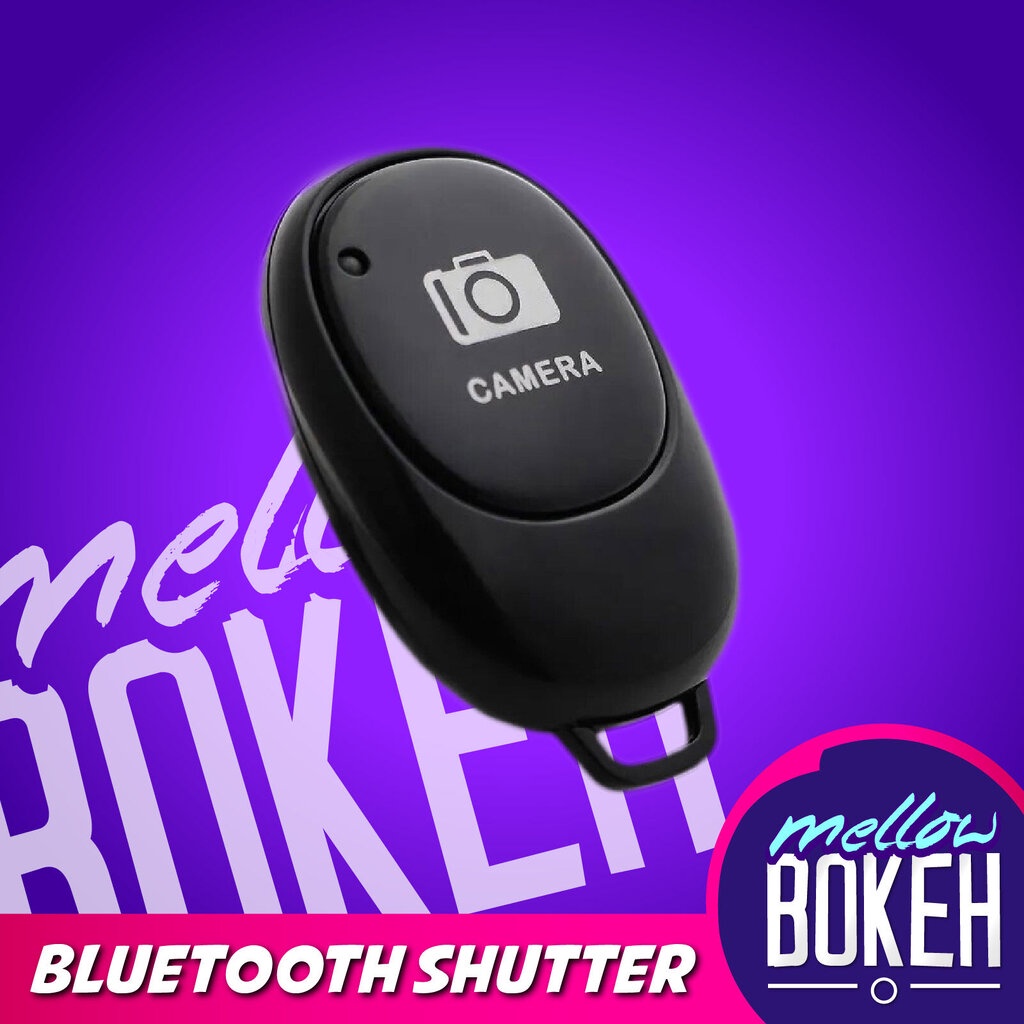 P1 ปุ่มชัตเตอร์เซลฟี่โทรศัพท์ไร้สายบลูทูธ Bluetooth Remote Shutter for Phone Camera (IOS/Android ...