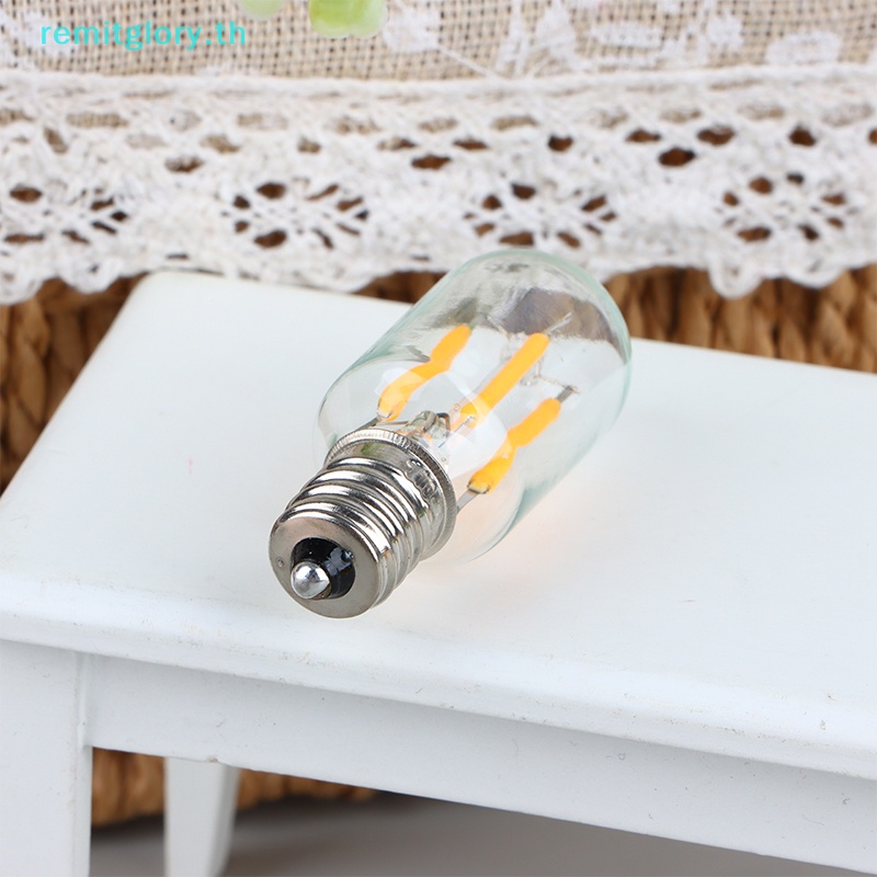 Remitglory หลอดไฟ Led T20 2W E12 E14 หรี่แสงได้ ขนาดเล็ก 1 ชิ้น | Shopee Thailand