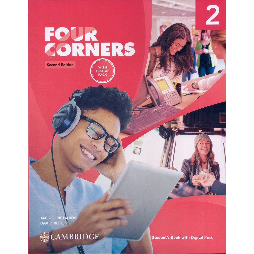 FOUR CORNERS LEVEL 2 STUDENT'S BOOK, 2nd EDITION 21X27X1 | Shopee Thailand