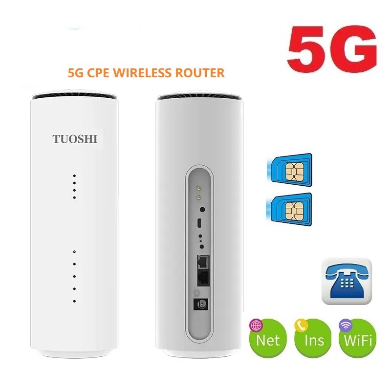 5G Router 2 SIM WiFi 6 + VoLTE 5G Fast and Stable High-Performance ...