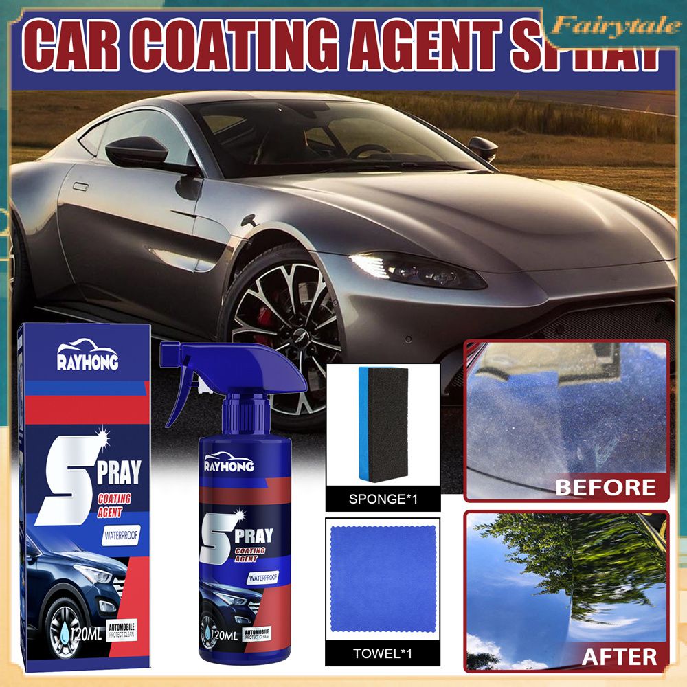 120ml Nano Car Scratch Removal Spray Car Nano-ceramic Coating Agent Car ...