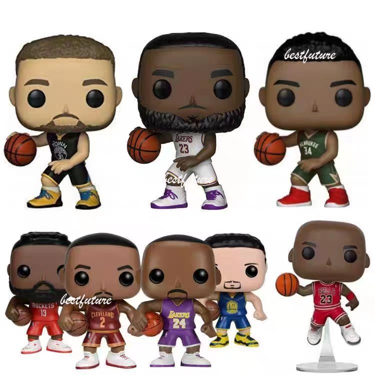 Funko Pop Nba Kobe Bryant ลูกบาสเก็ตบอล Star Pop Sports Nba Lebron ...
