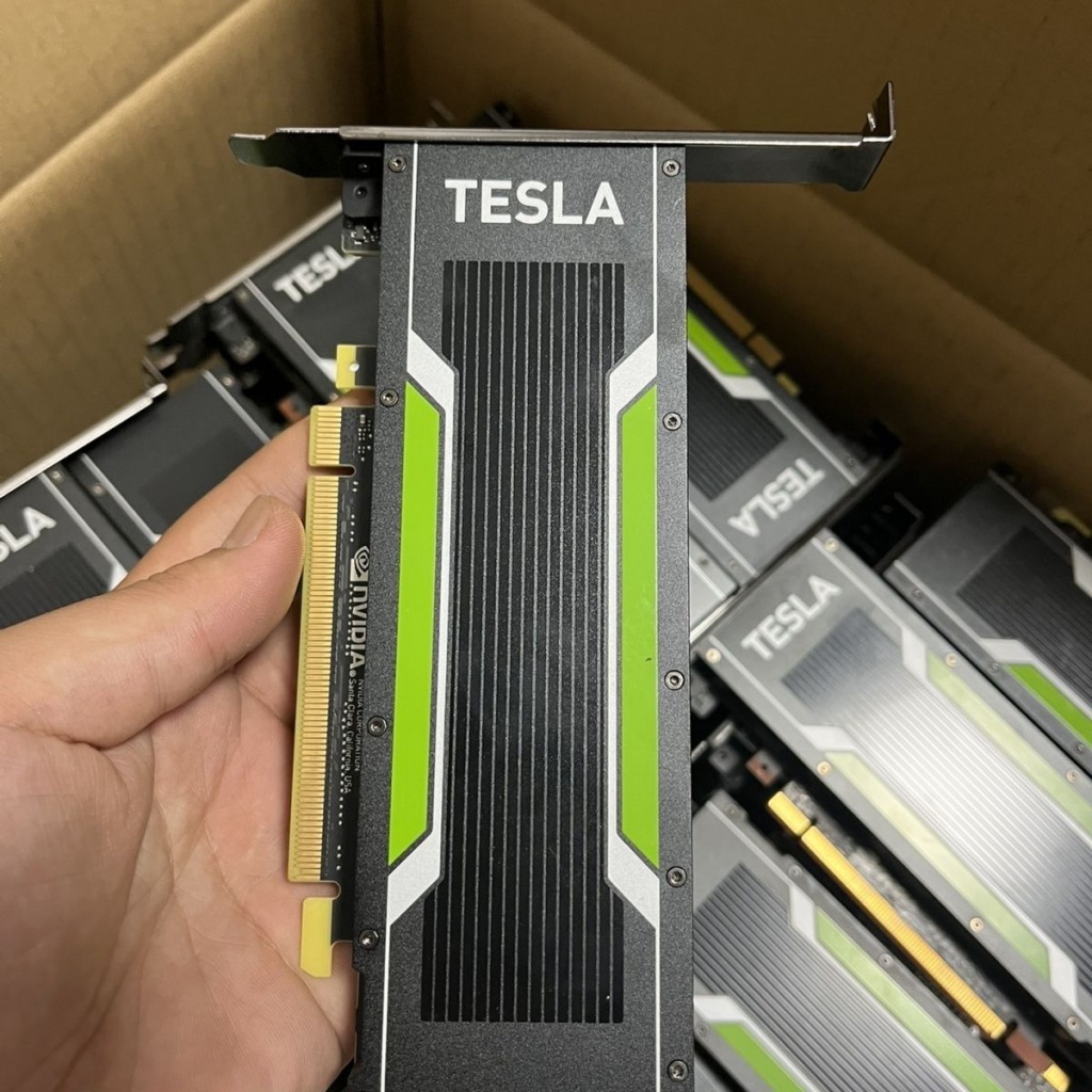 Tesla P4 tesla P4 GPU8G การ์ดปฏิบัติการ ชาร์จไฟได้ โมเดลวิ่ง เรียนรู้ ...