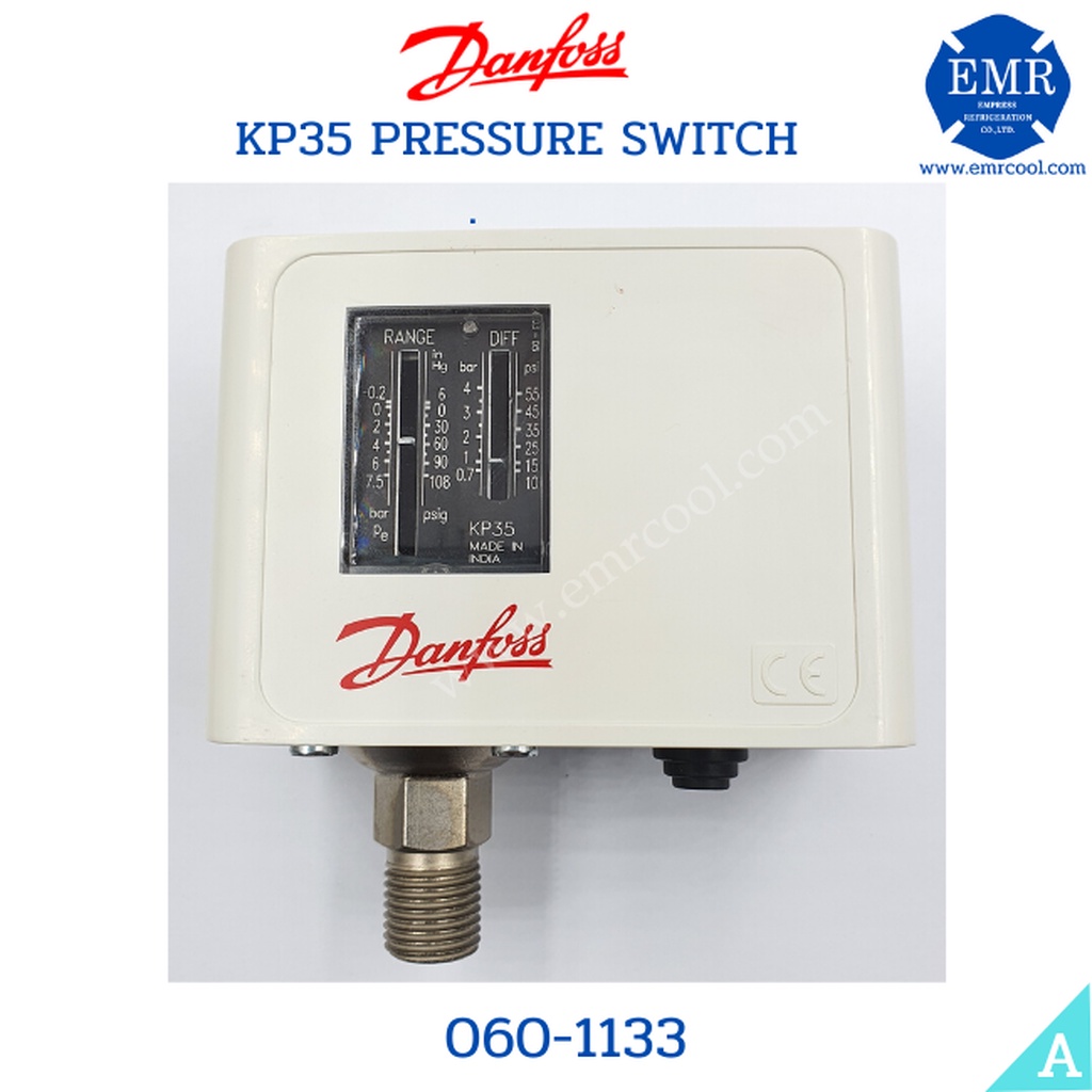 DANFOSS KP35 Pressure Control (เพรชเชอร์ คอนโทรล) 060-1133 | Shopee Thailand