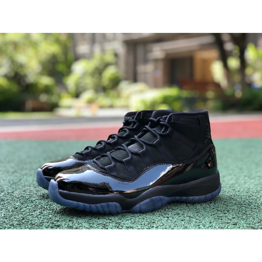 378037005 air jordan 11 retro high black gam aj11 รองเท้าผ้าใบรองเท้า ...