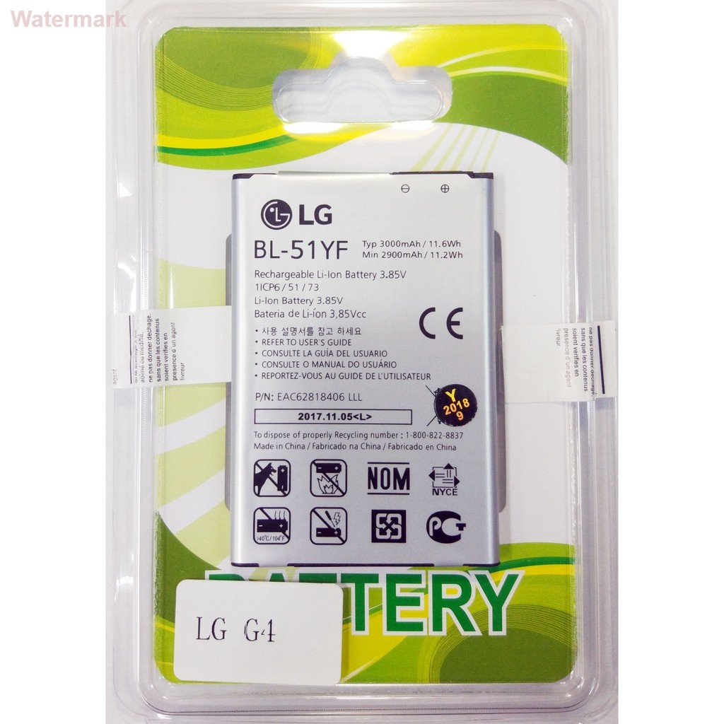 แบตเตอรี่ LG G4 (H815 H818 H819 F500) รับประกัน 3 เดือน แบต LG G4 ...