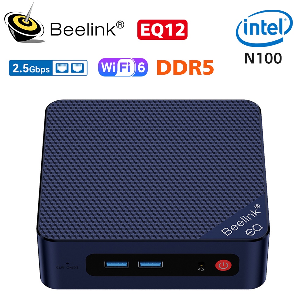Beelink EQ12 EQ12 Pro Intel 12th N100 N305 Mini PC Windows 11 DDR5 8B ...