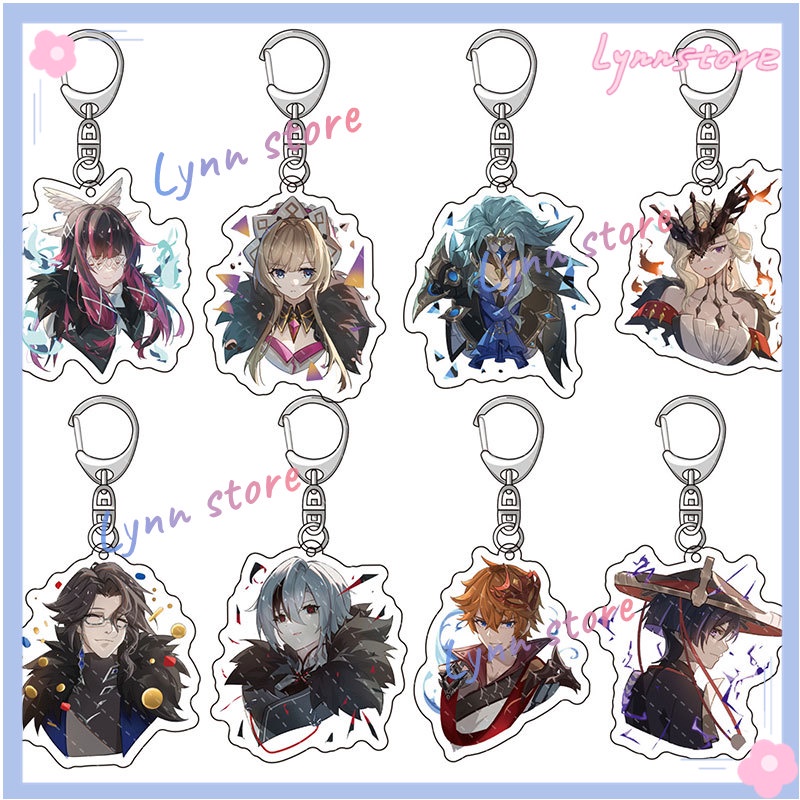 Genshin Impact Fatui Doctor Dottore Regrator Pantalone พวงกุญแจคอสเพลย์ ...